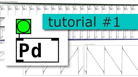 pure data programming fundamentals tutorial 01 eng how to get started
