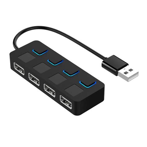 Usb 2 0 Hub Multi Usb Splitter 4 Häfen Expander Me Grandado