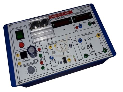 Voltage Regulator Trainer Using Lm723