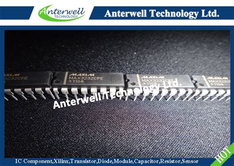 True Rs232 Transceivers Max3232cpe Integrated Circuit Chip Using Four 0