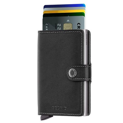 Secrid Mini Wallet Portemonnee Black Shop Online