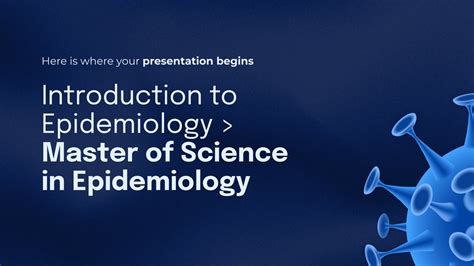 Introduction To Epidemiology Master Of Science