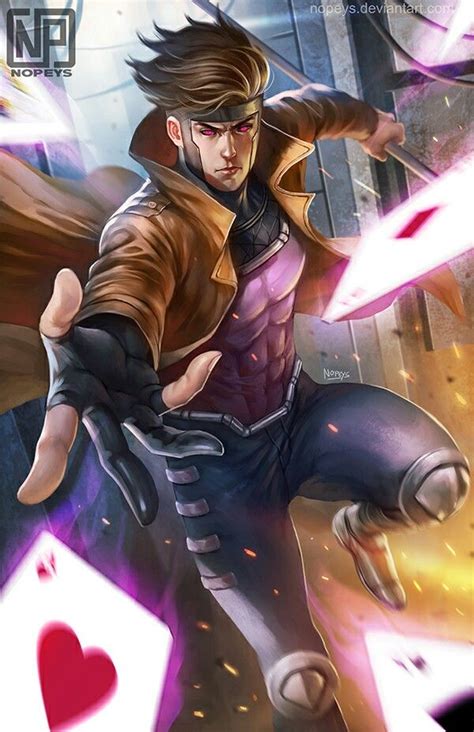 Gambit X Men By Nopeys Gambit Marvel Marvel Xmen Marvel Comics Art