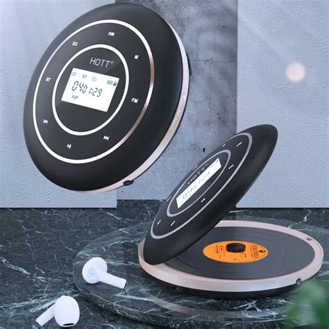 A HOT Fever Mini CD Player Bluetooth EQ Sound Effect Adjustment High Fidelity CD Player