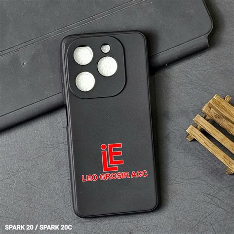 Jual Tecno Spark Tecno Spark C Case Macaron Black Case Premiun Black Tecno Spark Tecno