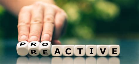 The Importance Of Being Proactive