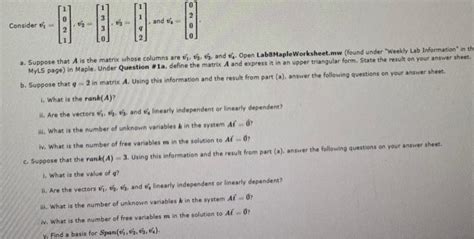 solved and consider a suppose that is the matrix whose