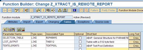function modules for sap reports