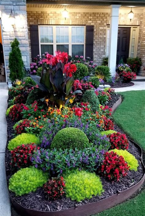 Front Yard Flower Bed Ideas