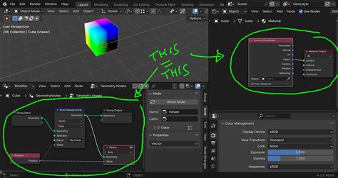Texture Coordinates In Geometry Nodes Materials And Textures Blender Artists Community