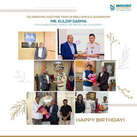Medhavi Skills University On Linkedin Happybirthday Leadership Inspiration