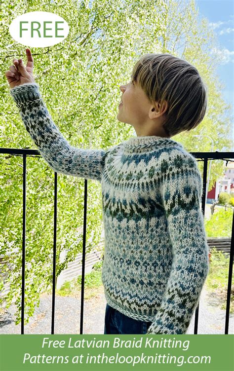 Latvian Braid Knitting Patterns In The Loop Knitting