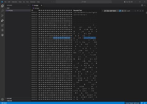 RegEx Search Broken In Hex Editor Issue 406 Microsoft Vscode