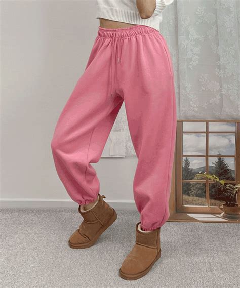 {핏대박]양기모조거 팬츠 조커팬츠 기모고무줄바지 에이블리