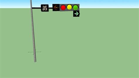Complete Traffic Signal Set 3d Model Complete Traffic Signal Set 3d Model