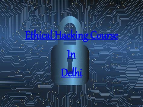 Ethical Hacking Course Pptpptx