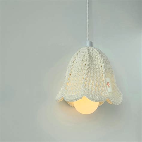 [made] 코튼 뜨개 무드등 당기는 전구 당기는 조명 에이블리