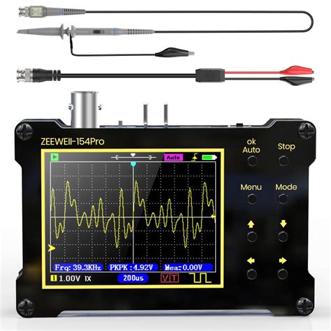 Mini Handheld Digital Oscilloscope Support Persistence Pwm 14 Type
