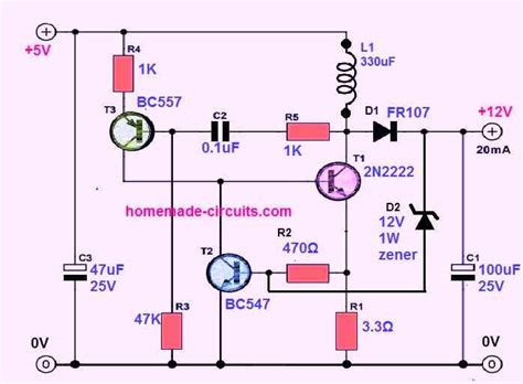 Ampere Booster Circuit Diagram