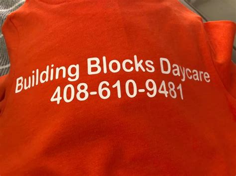 “our New Shirts Are Here “ Building Blocks Daycare