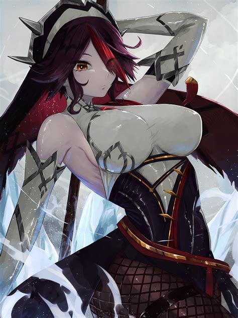 Rosaria Genshin Impact Drawn By Kitsunoko Danbooru