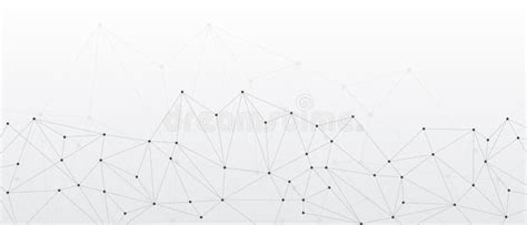 Abstract Network Technology Geometric Dots Network Clipart Connecting