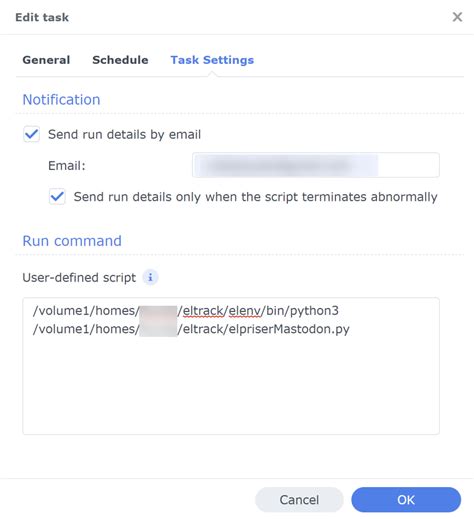 Schedule Python Scripts On Your Synology Synoguide