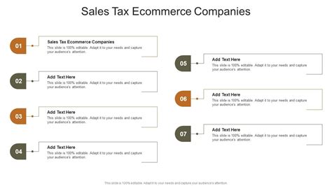 Sales Tax Ecommerce Companies In Powerpoint And Google Slides Cpb PPT Sample