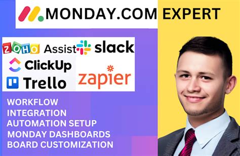 do monday crm clickup monday com trello asana dashboard automation
