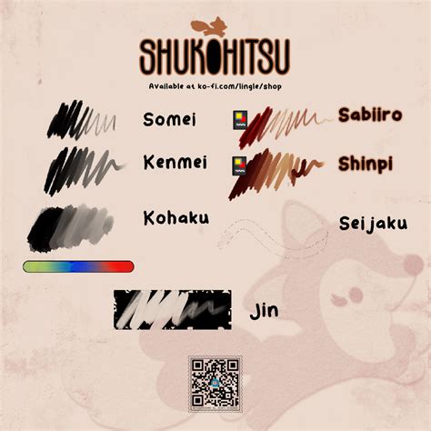[ Csp Brush Pack ] Shukohitsu By Shiroukami On Deviantart