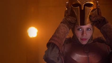 The Armorer Actress Emily Swallow Discusses Her Role In The Disney Plus