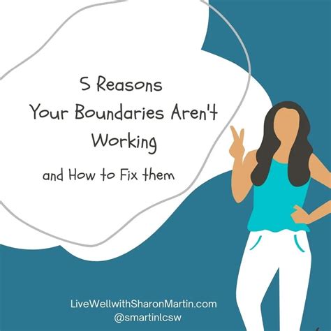 5 Boundary Mistakes - Live Well with Sharon Martin