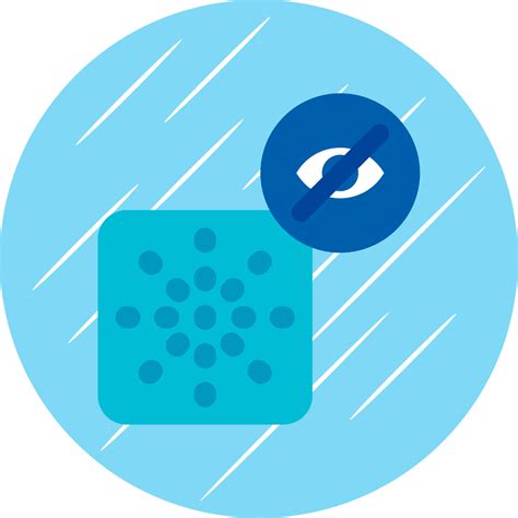 Hide Grid Flat Blue Circle Icon 41868651 Vector Art At Vecteezy