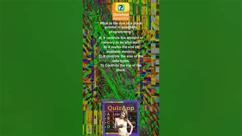 Assembly What Is The Role Of A Stack Pointer In Assembly Programming Youtube