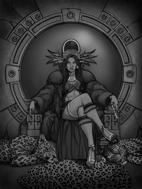 Original Character Tezcatlipoca On Behance