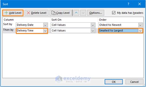 Excel Sort By Date And Time 4 Smart Ways ExcelDemy