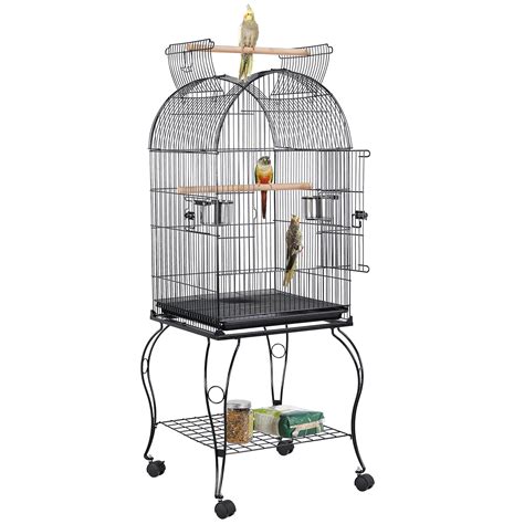 Yaheetech 150cm Parrot Cage Open Top Budgie Cage Large Bird