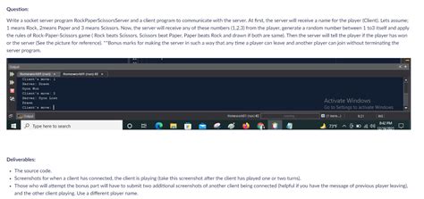 Solved Question Write A Socket Server Program