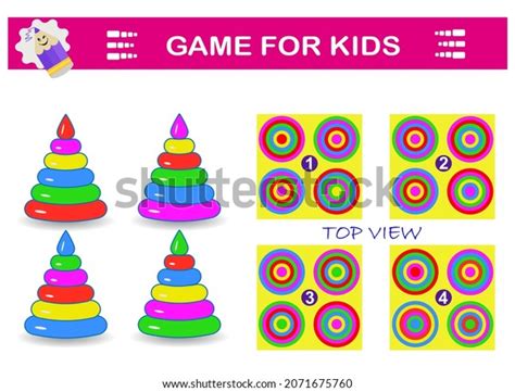 Logical Puzzle Game Need Find Correct Stock Vector Royalty Free 2071675760 Shutterstock