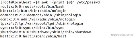 Linux Awk编辑器及命令awk Print 1 Csdn博客