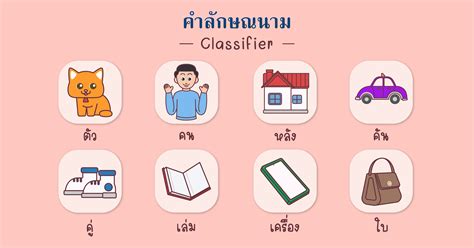 Thai Classifier And How To Use It Structure