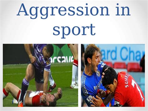 A Level Pe Sports Psychology Aggression In Sport Teaching Resources