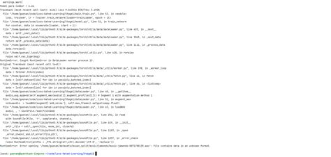 在Stage 中无法读取文件 Issue TaoRuijie Loss Gated Learning GitHub