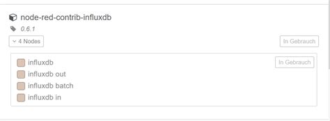 Node Red Mit Influxdb