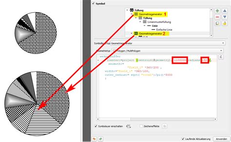qgis automatically replace values in geometry generator s expression