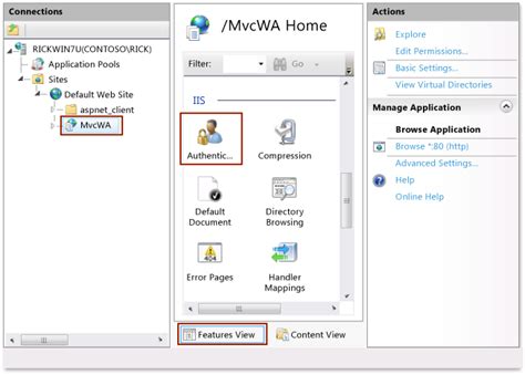 How To Create An Intranet Site Using Aspnet Mvc Microsoft Learn
