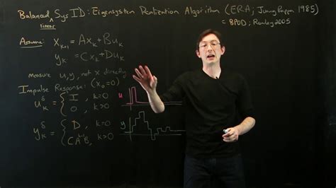 Data Driven Control Eigensystem Realization Algorithm Youtube