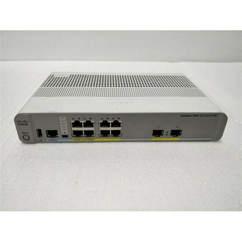 Restored Cisco Ws C3560cx 8pt S Catalyst 3560 Cx Pd Pse 8 Port Networking Device Refurbished