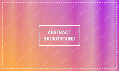 Premium Vector Purple And Orange Vertical Gradient Abstract Background Simple Minimal And