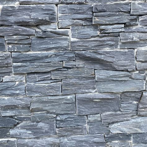 Black Slate Cladding Decorative Slate Wall Cladding